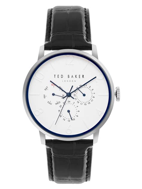 Buy Ted Baker Men Dial And Leather Straps Analogue Watch 10023491