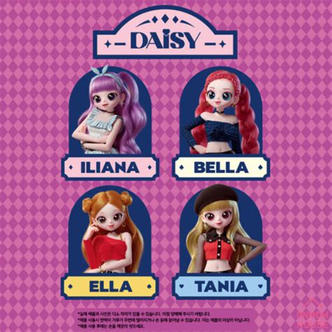 Lulu Pop Daisy Iliana K Pop Fashion Doll Idol Group Korean Lulupop Ebay