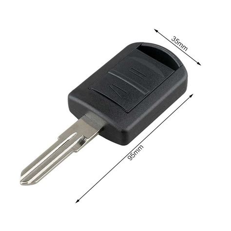 Carcasa Para Llave De Coche Funda Remota De 2 Botones Con Hoja Sin