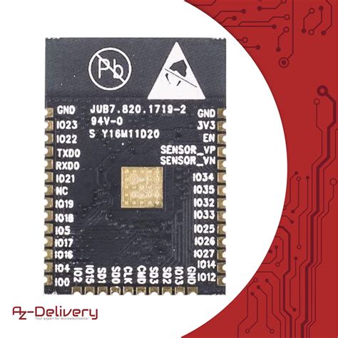 Azdelivery Esp32 Wroom 32 Arduino Ide