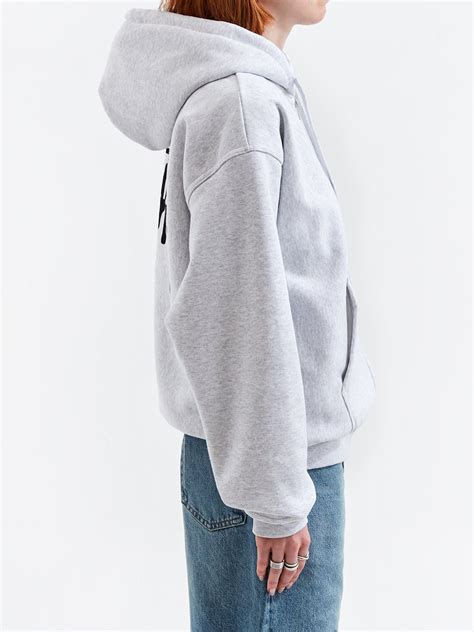 Stussy Basic Zip Hoodie Ash Heather Goodhood