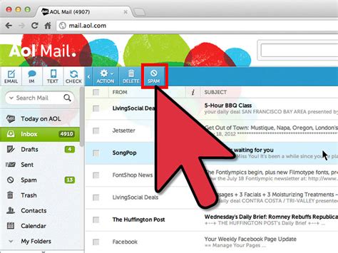 How To Unmark An Email As Spam In Aol 4 Steps With Pictures