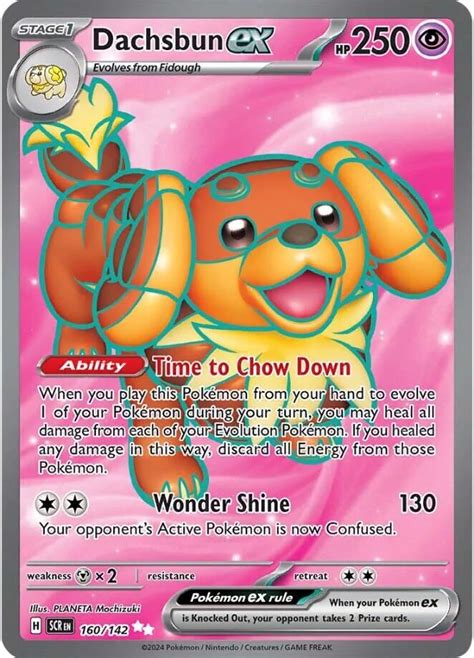 Dachsbun Ex 160 Prices Pokemon Stellar Crown Pokemon Cards