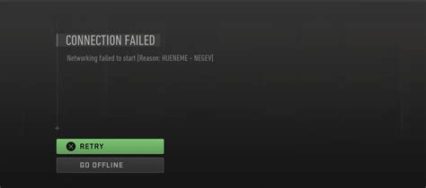 Hueneme Negev Error In Mw3 Fixed