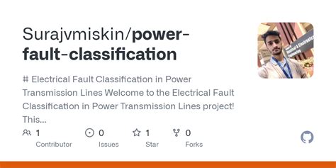 Github Surajvmiskinpower Fault Classification Electrical Fault