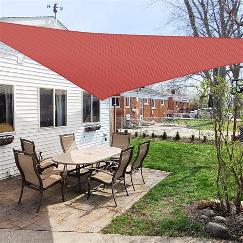 Windscreen4less Triangle Sun Shade Sail Uv Block Fabric