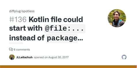 Kotlin File Could Start With File Instead Of Package