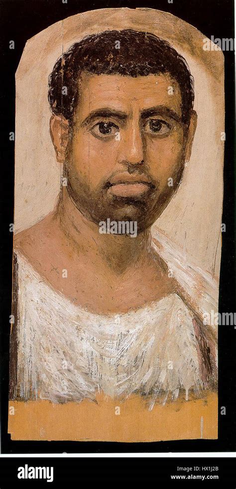 Fayum 06 Refers To A Portrait From The Fayum Mummy Portraits A Series
