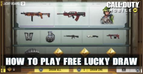 How To Play Cod Mobile Free Lucky Draw Zilliongamer