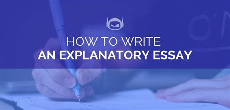 How To Write An Explanatory Essay Writing Guide Smodinblog