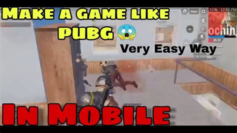 How To Create Games In Mobile Like PUBG Very Easy Way YouTube