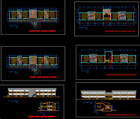 Classrooms Dwg Block For Autocad • Designs Cad