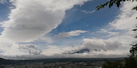 6月23日の富士山 富士36で湯っ栗