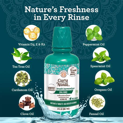 Buy Mouthwash Online For Bad Breath And Teeth Whitening From Gurunanda