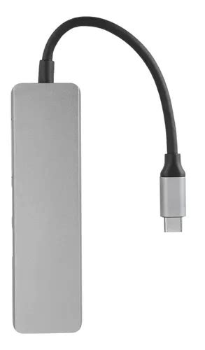 6 In1 Usbc Hub Expansion Dock Usb Type C Adapter 4k Alu Mercadolivre