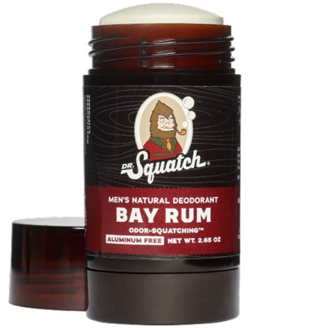 Dr Squatch Bay Rum Natural Mens Deodorant 2 65 Oz Qfc