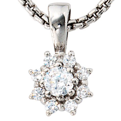 Anhänger Sterling Silber mit Zirkonia Marinas Schmuckwelt