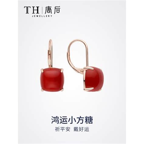 唐后寶石女歐美耳釘媽媽禮物瑪瑙耳環etmall東森購物網