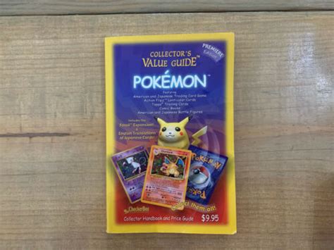 Rare Pokemon Card Collectors Value Guide Handbook 1999 Values Mavin
