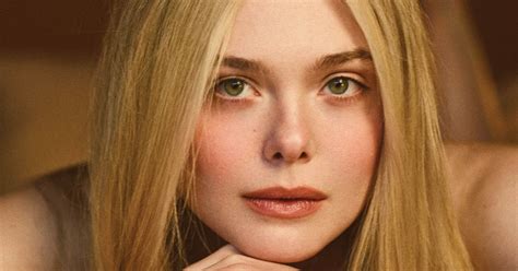 Sneak Peek Elle Fanning In Marie Claire