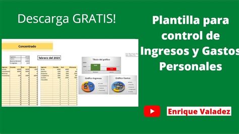 Descarga Gratis La Plantilla De Excel Para Gastos E Ingresos Del Hogar