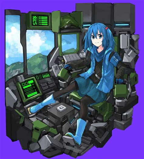 Kawashiro Nitori Touhou Drawn By Aesura Danbooru