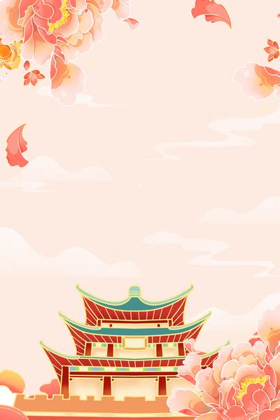 国风浅黄色背景图片国风浅黄色背景素材图片千库网