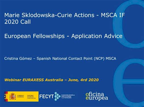 Pdf Marie Sklodowska Curie Actions Msca If 2020 Marie