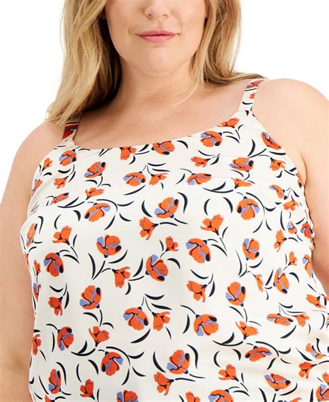 Bar Iii Plus Size Floral Print Camisole Created For Macys Macys