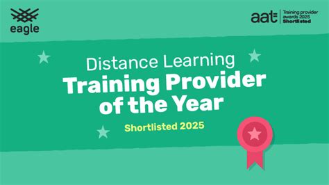 Eagle Shortlisted For Aat Distance Learning Training Provider Of The