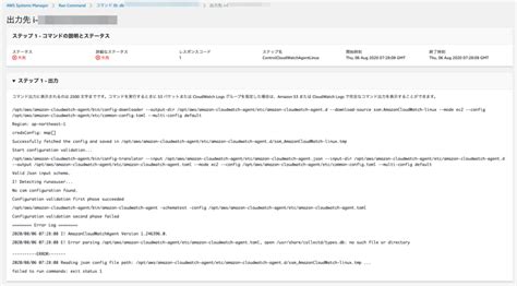 [小ネタ]amazon linux 2 で cloudwatch エージェントを起動しようとしてハマった話 developersio
