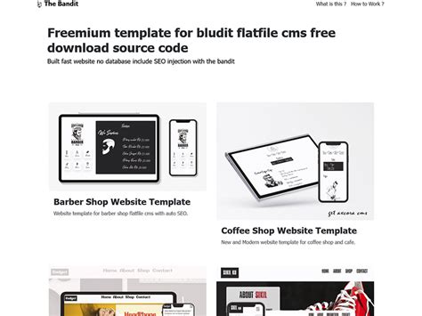 Bandit Themes Bludit CMS