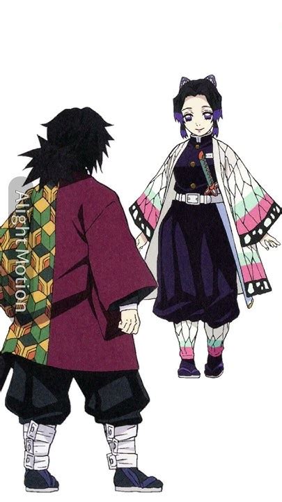 Demonslayer Kimetsunoyaiba Giyuutomioka Shinobukochoedit Youtube