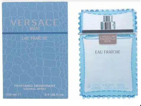 Мужские голубые духи Versace Man Eau Fraiche — купить парфюм Версаче ...