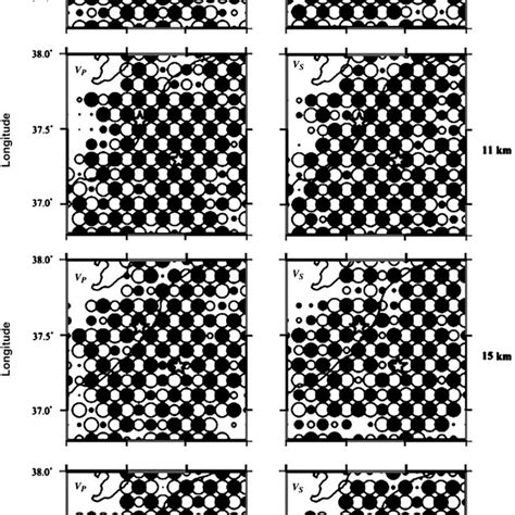 Plan Views Of The Results Of Checkerboard Resolution Tests Crts For