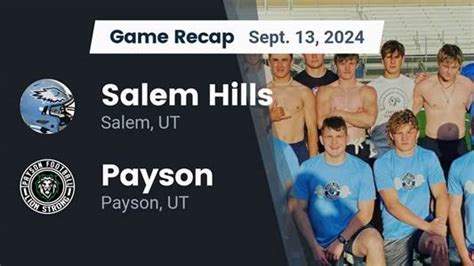 Football Game Preview Salem Hills Skyhawks Vs Uintah Utes