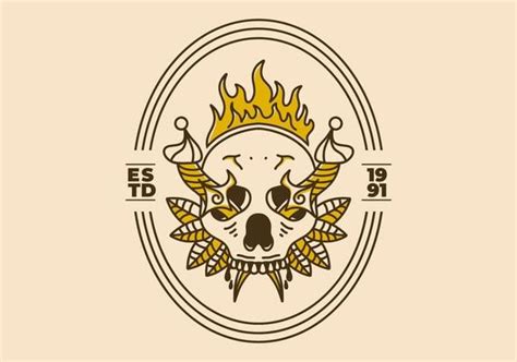 Traditional Tattoo Skull Vector Art Icons And Graphics For Free Download
