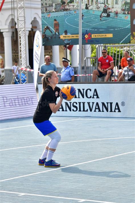 Basketball Game At Targu Jiu Editorial Image Image Of Traffic Public