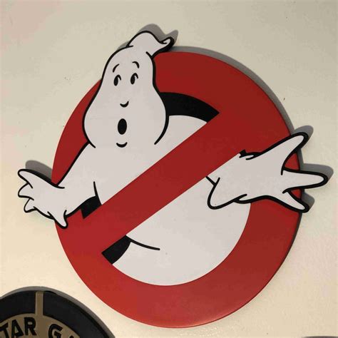 Ghostbusters Logo Wall Plaque 3d Printed Numonday