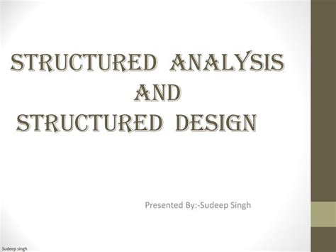 structured analysis and structured design pdf programming languages