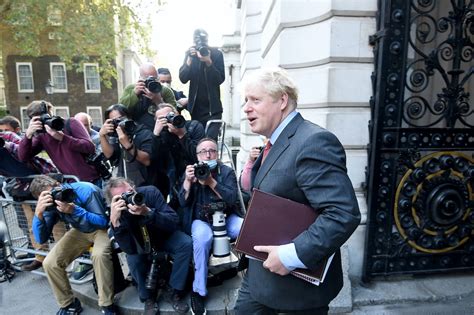 London England September 22 Britains Prime Minister Boris Johnson
