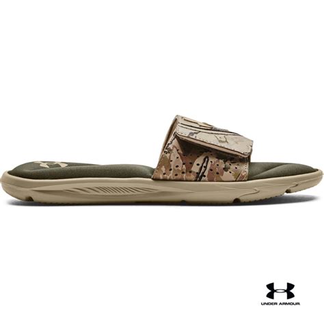 Under Armour Ua Mens Ignite Vi Graphic Strap Slides อันเดอร์ อาเมอร์