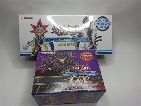 Yu Gi Oh Speed Duel Battle City Box и Duelist Of Shadows чисто нов