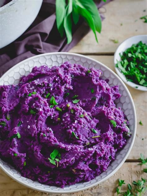 Easy Colorful Purple Potato Recipes The Vegan Atlas