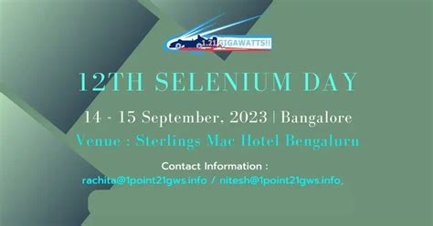 SELENIUM DAY