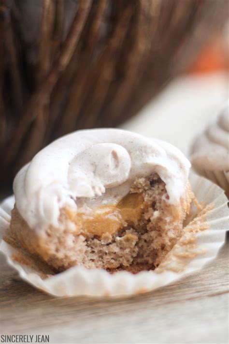 Pumpkin Pudding Filled Cupcakes Sincerely Jean