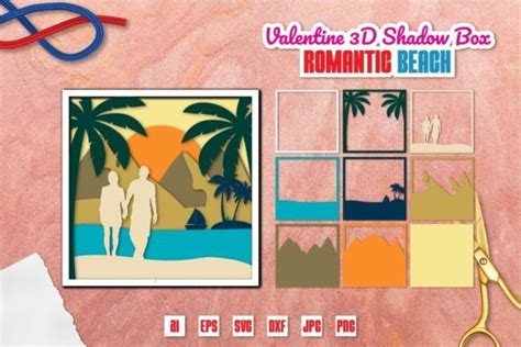Shadow Box 3d Svg Files Printable 3d Shadow Box Svg Images Creative