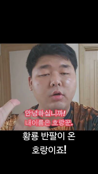 일본음식 슬러쉬 호랑꾼 카키고오리 먹방 짱구는못말려 유튜버 호랑이 Youtube