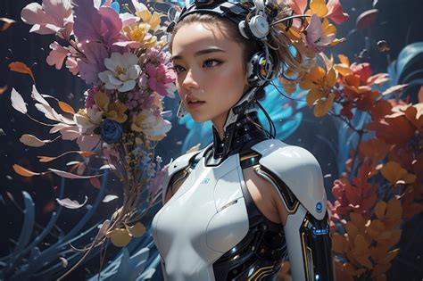 Premium Ai Image Ai Enhanced Artistry Pushing Boundaries In