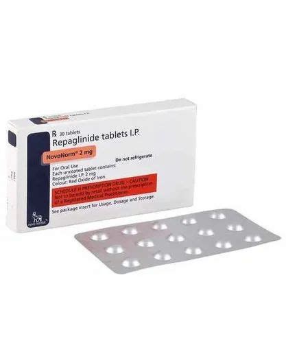 Repaglinide 2mg Tablet Repaglinide Tablet रेपगलिनिदे टेबलेट